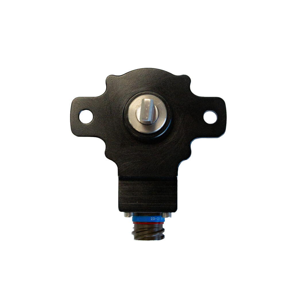 Mil-Spec 360° Dual Channel Rotary Position Sensor with Blade Shaft ...